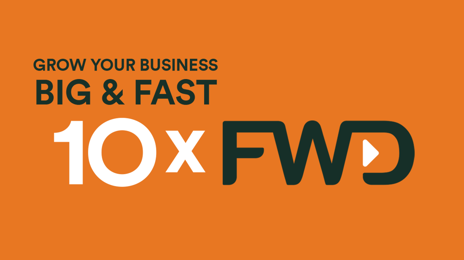 Grow your business with FWD!